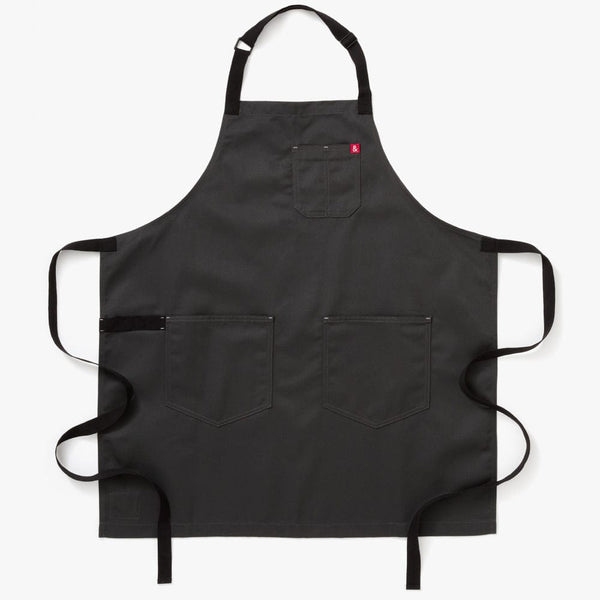 The Essential Apron - Char Grey Cotton Canvas - Hedley & Bennett For ...