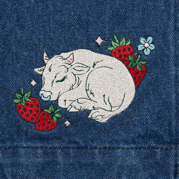 The Zodiac Denim Essential Apron - Taurus - Hedley & Bennett For Industry