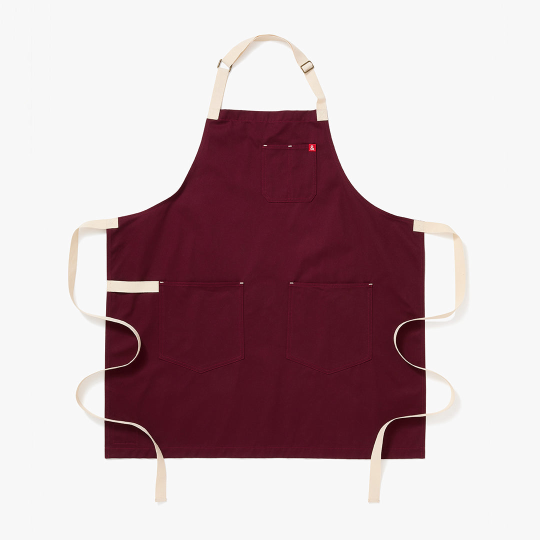 The Essential Apron - House Red - Hedley & Bennett For Industry
