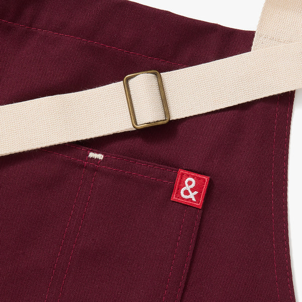 The Essential Apron - House Red - Hedley & Bennett For Industry